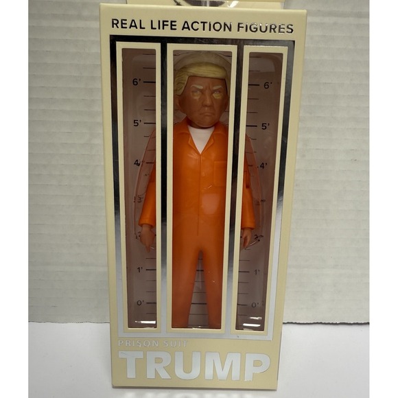 Other | Fctry Prison Suit Trump Real Life Action Figure Lock Him Up 223 ...